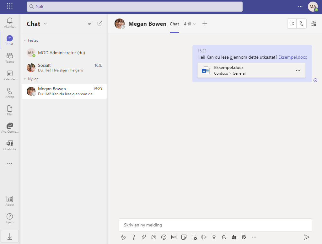 Hvordan dele dokumenter i Teams | UNIC Nettverk AS