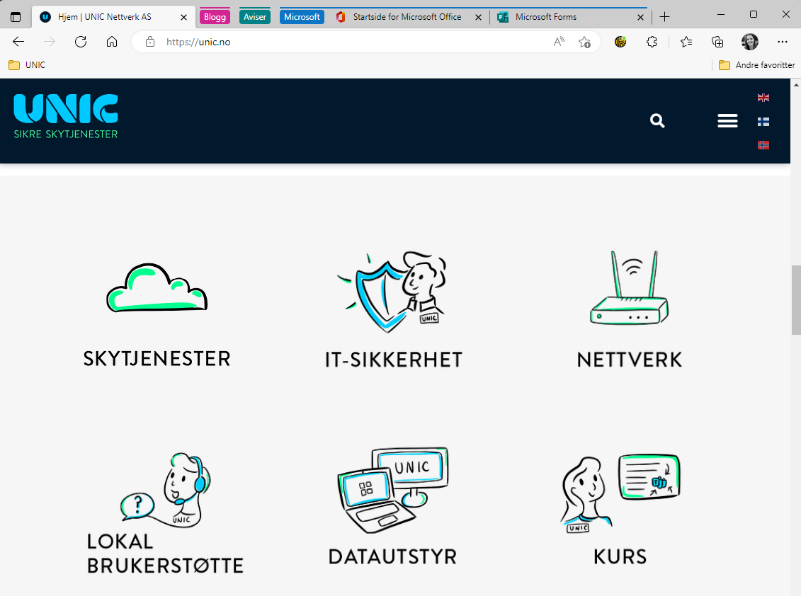 5 tips for effektiv bruk av faner i Microsoft Edge | UNIC Nettverk AS