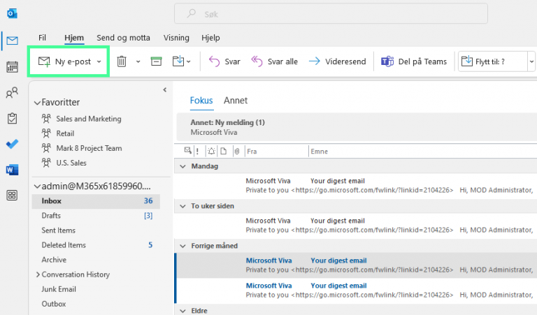 Hvordan sende en kryptert e-post i Outlook? | UNIC Nettverk AS