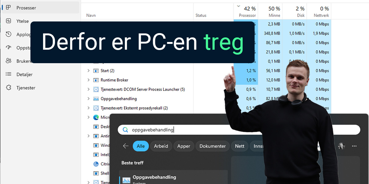 Treg PC – hva kan det være? | UNIC Nettverk AS