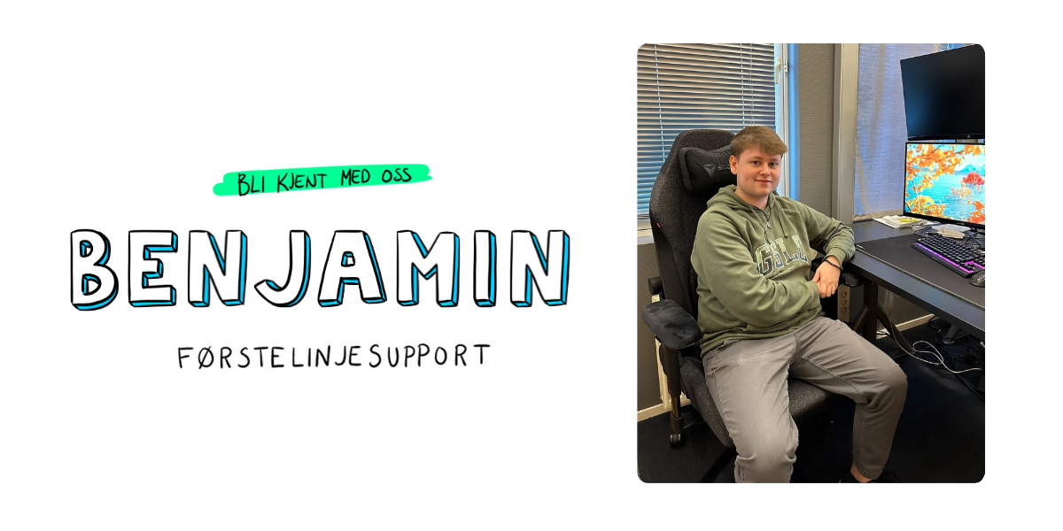 Vår nye helt på førstelinjesupport – bli kjent med Benjamin | UNIC ...
